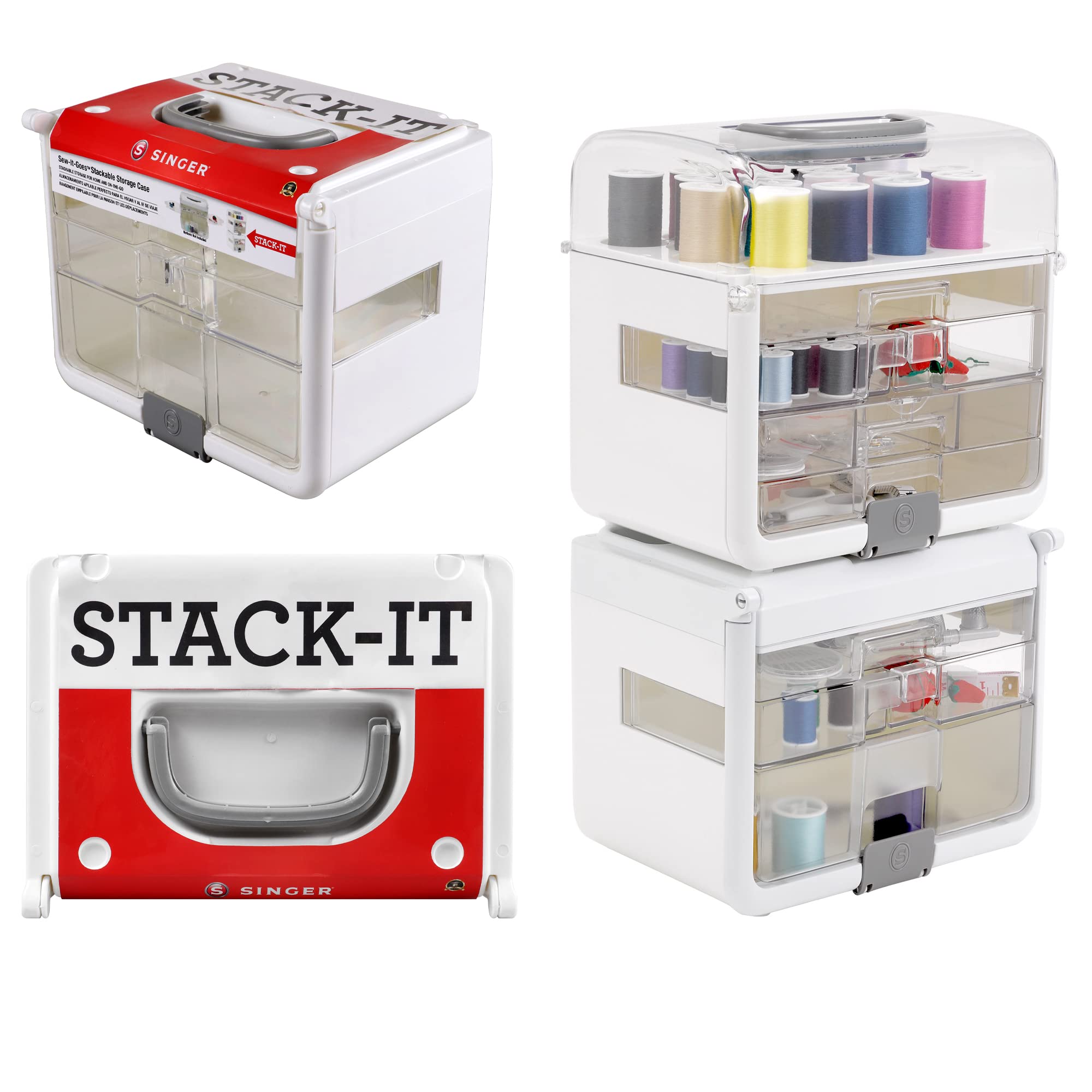 SINGER 01779 Storage Case, White