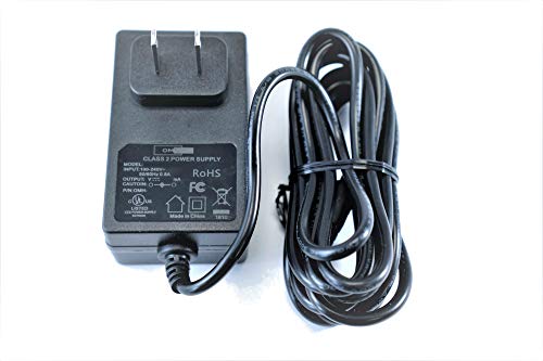 [UL Listed] OMNIHIL 8 Feet AC/DC Adapter Compatible with Mintek Portable DVD Player Cdq-5 Dvd-1710 Dvd-5820 Dvd-5830 Dvd-5861 Mdp-1010 Mdp-1020 Mdp-1030 Mdp-1060 Mdp-1070 Mdp-1700