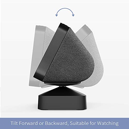 GGMM ES5 Battery Base for Show 5, Wireless Show 5 Battery Base Make Smart Speaker Portable, Show 5 Stand, Magnetic Attachment, Black (Show 5 Not Included)