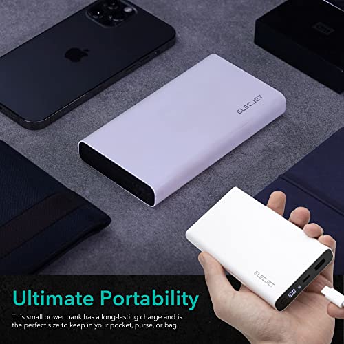 ELECJET 65W, 10,000mAh Apollo Ultra A10X Portable Power Bank | Super Fast Charging, Graphene Battery Pack for iPhone, Samsung, MacBook, iPad, AirPods & More. Rapid-Charge Smartphone, Tablet or Laptop
