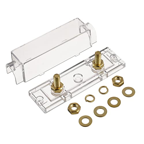 BOJACK Clear Shell ANL Fuse Holder for Audio and Video System(Pack of 2 Pcs )