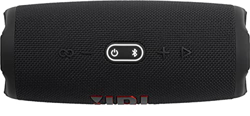 JBL Charge 5 - Portable Bluetooth Speaker with Megen Hardshell Travel Case with IP67 Waterproof and USB Charge Out (Black)
