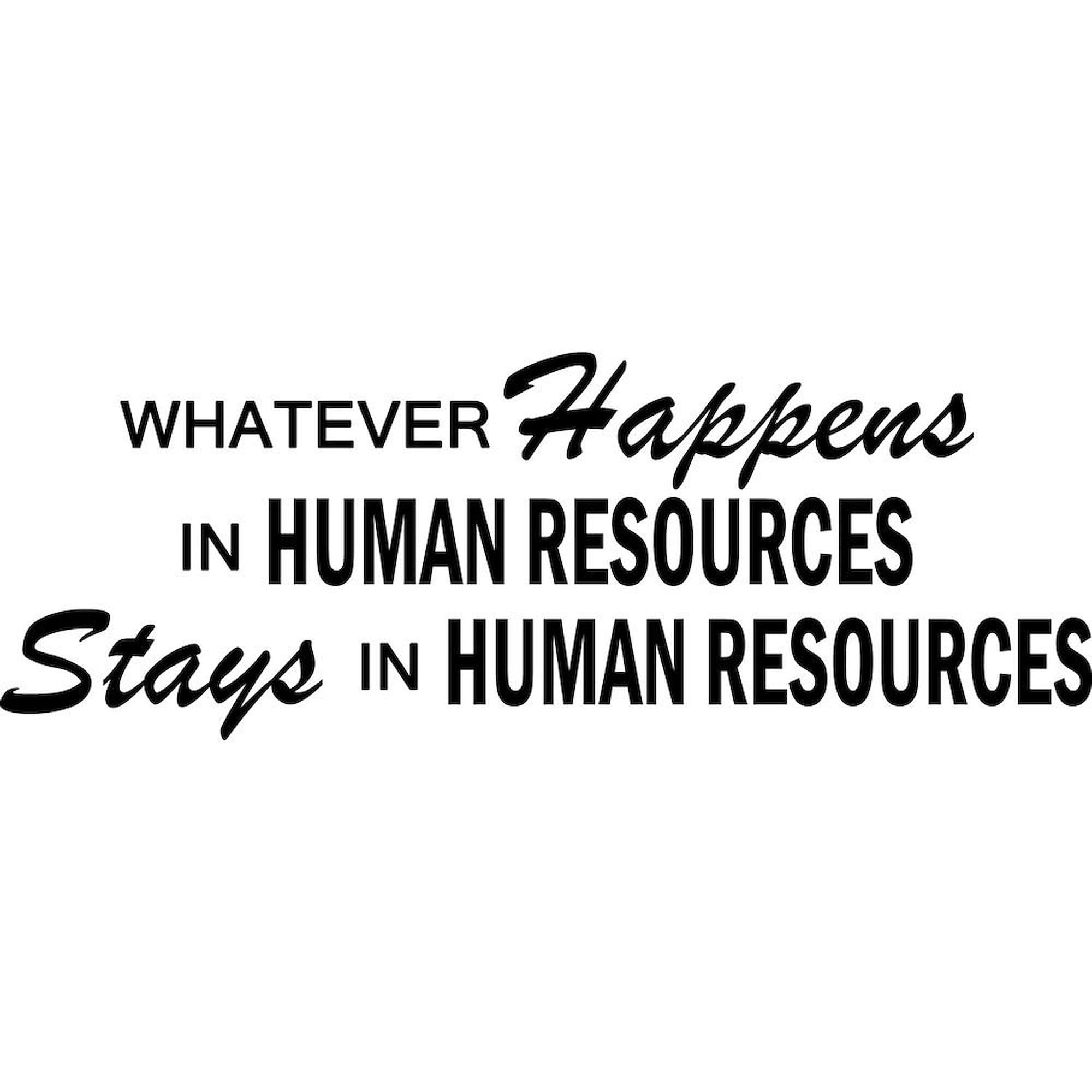 CafePress Whatever Happens Human Resources Mug Ceramic Coffee Mug, Tea Cup 11 oz