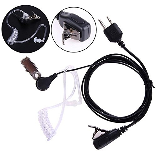 KCTIN Walkie Talkie Earpiece for Midland with Mic Security Headsets for GXT1000VP4 LXT600VP3 GXT1050VP4 GXT1000XB (10 Pack)