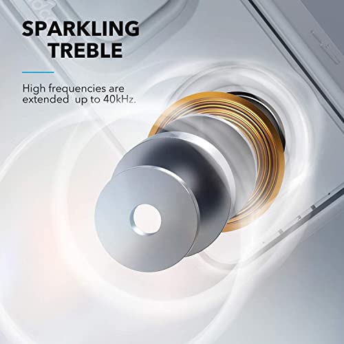 Soundcore 3 by Anker, Bluetooth Speaker with Stereo Sound, 24H Playtime, IPX7 Waterproof, Pure Titanium Diaphragm Drivers, PartyCast, BassUp, App, Custom EQ, for Home, Outdoor, and Beach