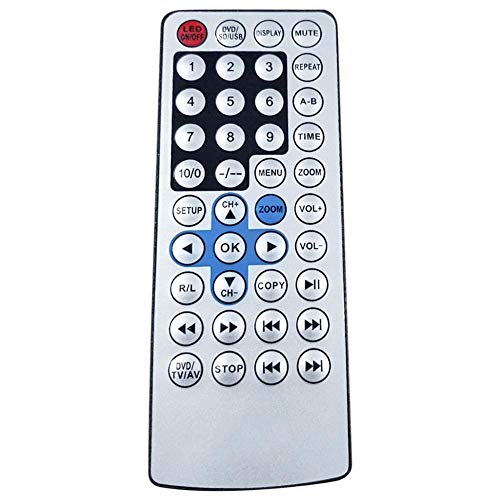 Portable DVD Player, 10.1in 3D Stereo, Support U Disk/SD/MS/MMC Card, Multiple TV Channels, Support Game Disk, with Gamepad, 270° Rotatable, Anti-Vibration, Memory Function, Rechargeable (US)