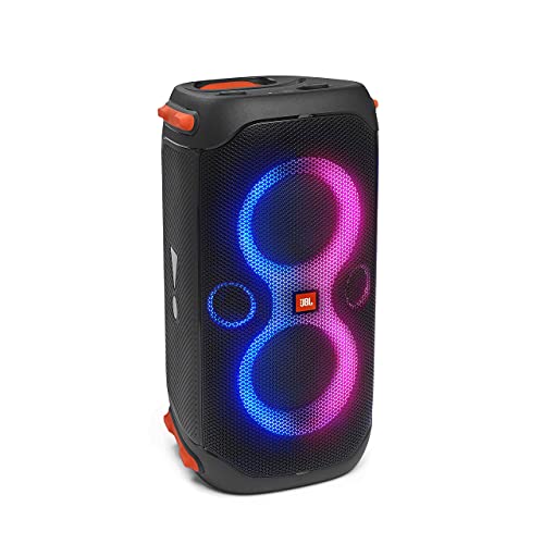 JBL PartyBox 110 - Portable Party Speaker with Built-in Lights, Powerful Sound and deep bass (Renewed)
