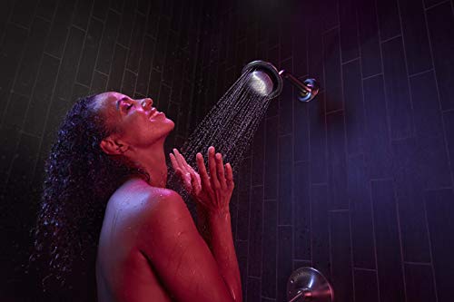KOHLER Moxie Bluetooth Showerhead, Shower Speaker, Waterproof Speaker, Shower Radio, Rechargeable Speaker, Portable Speaker, 2.5 GPM, K-28238-NKE-CP, Polished Chrome