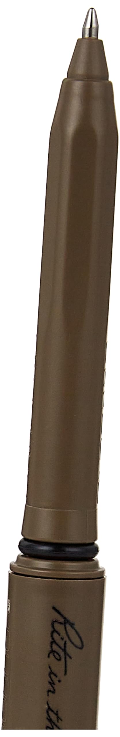 Rite in the Rain All-Weather EDC Pen, Flat Dark Earth Pokka 2-Pack, Black 0.8mm Ink, Fine Point (No. FDE92)