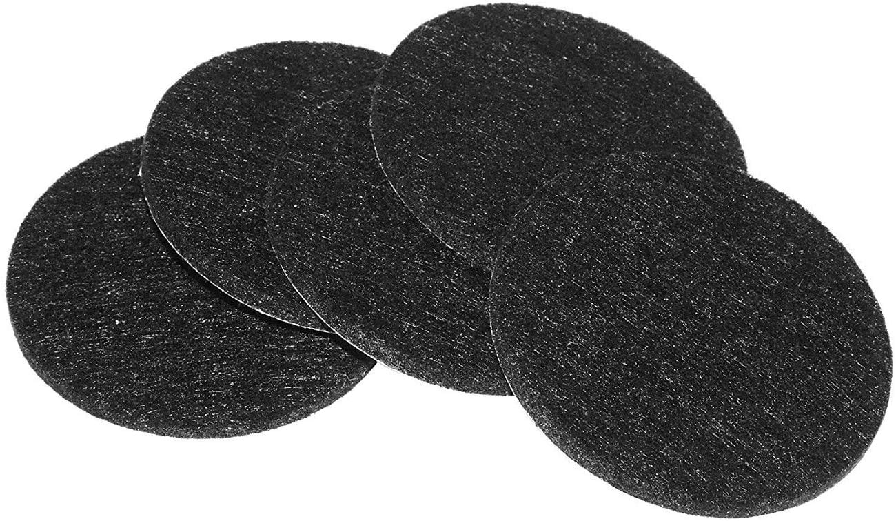 Bell Glides Replacement Office Chair or Stool Swivel Caster Wheels to Fixed Stationary Castors, for Carpet High Profile Bell Glides with Separate Self Adhesive Felt Pads, Chair Feet Wheel Stopper