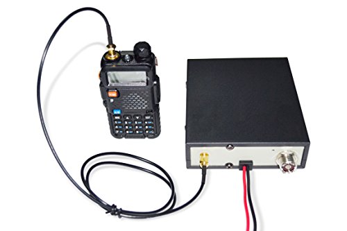 BTECH AMP-U25 Amplifier for UHF (400-480MHz), 20-40W Output (2-6W Input), Analog and Digital Modes, Compatible with All Handheld Radios: BTECH, BaoFeng, Kenwood, Yaesu, ICOM, Motorola