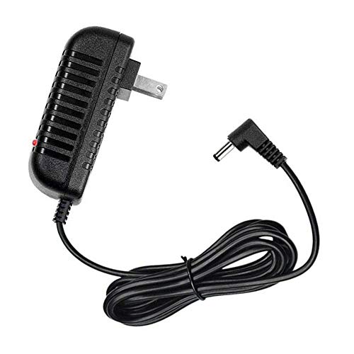 POWE-Tech AC/DC Adapter for Ematic ED909 EPD707 EPD707TL ED929 Portable DVD Player DC9-12V, 5 Feet, LED Light