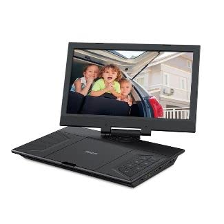 RCA 13.3β Full-HD USB, microSD & Audio/Video Out Portable DVD Player with Rechargeable Battery with 3-Hour Playback (Renewed)