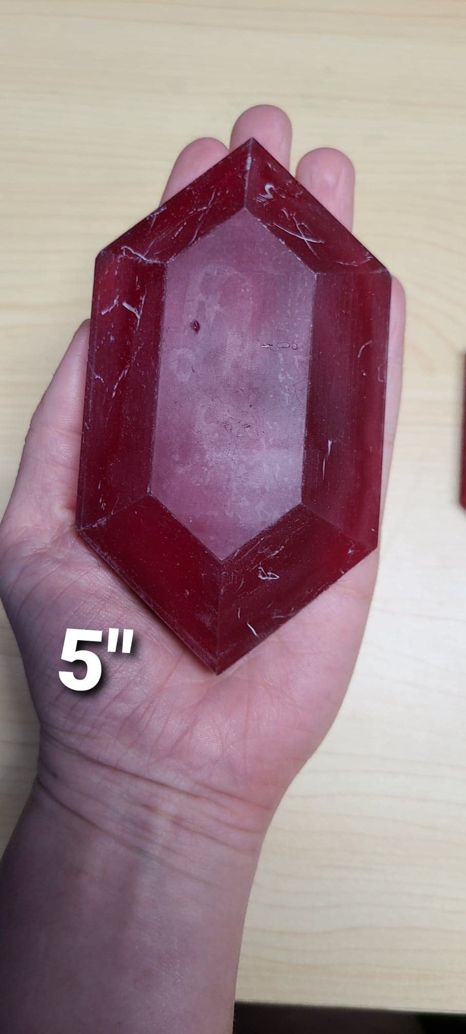 Gemstone Plastic Mold, Resin Mold, Soap Mold, polymer clay mold, gem mold, stone mold, nerd mold, jewelry mold, gamer mold, flexible mold (Mega)