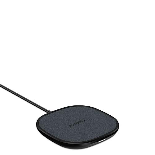 mophie 15W Universal Wireless Charge Pad, Qi-Compatible Charger for Samsung Galaxy, Google Pixel, Apple iPhone 11/12/13 (Mini, Pro, and Pro Max), iPhone XR/XS/SE/ 8 (Black)