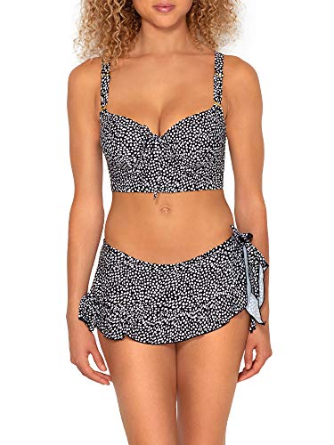 Smart & Sexy Women's Swimwear Lightly Lined Underwire Bikini Top, Fresh Water Pearl, 34D