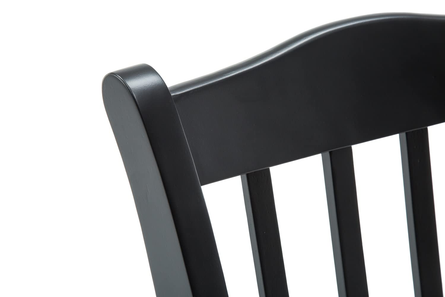 Boraam Shaker Chair, Black/Oak, Set of 2