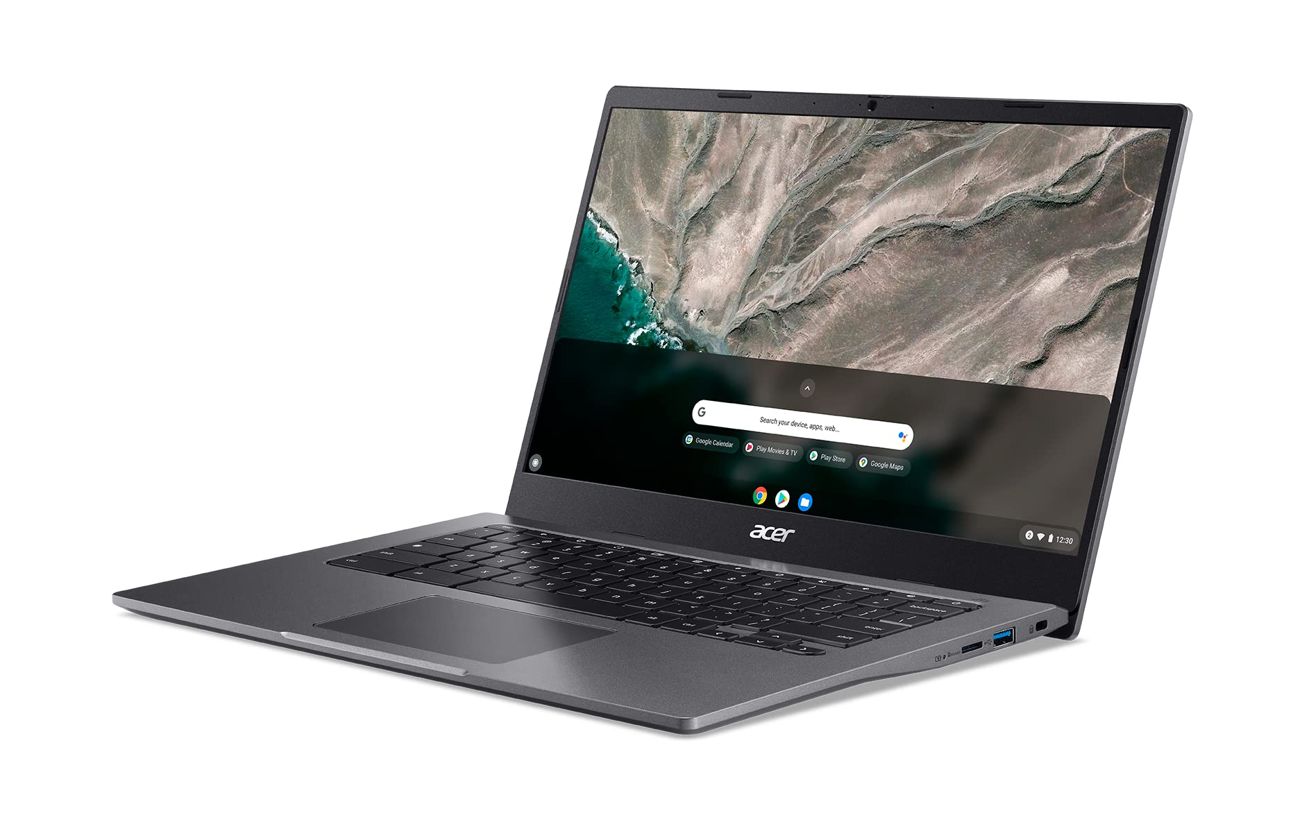 Acer Chromebook Enterprise 514 Laptop | Intel Core i3-1115G4 | 14" Full HD IPS Touch Display | 8GB LPDDR4X | 128GB NVMe SSD | microSD | Intel Wi-Fi 6 | Backlit Keyboard | Chrome OS | CB514-1WT-33MW