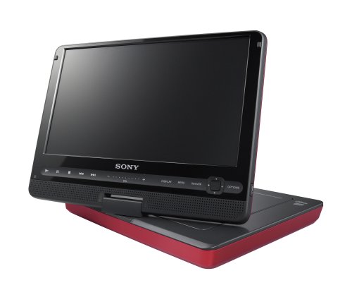 Sony DVP-FX930/R 9-Inch Portable DVD Player, Red