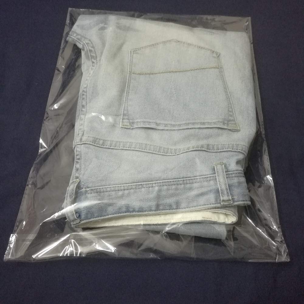 200 Pcs 9" x 12" Self Seal Clear Cello Cellophane Bags Resealable Plastic Apparel Bags Perfect for Packaging Clothing, T-shirt, Brochure, Prints, Handicraft Gift Bags