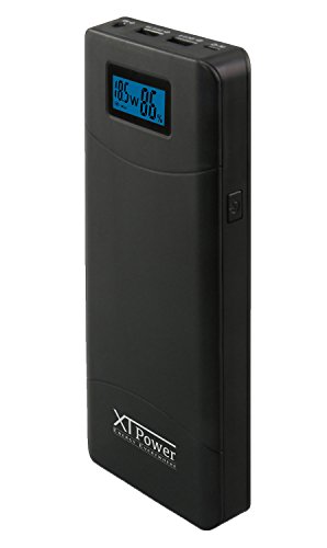XTPower XT-20000QC3 PowerBank Modern DC/USB Battery with 20100mAh - 5V USB incl. Quick Charge 3.0 - DC 12V to 24V for Laptops, Tablets, Samsung, iPhone, and More!