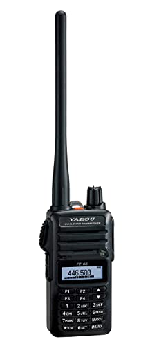 Yaesu Original FT-65 FT-65R 144/440 Dual-Band Rugged & Compact Handheld Transceiver, 5W - 3 Year Warranty