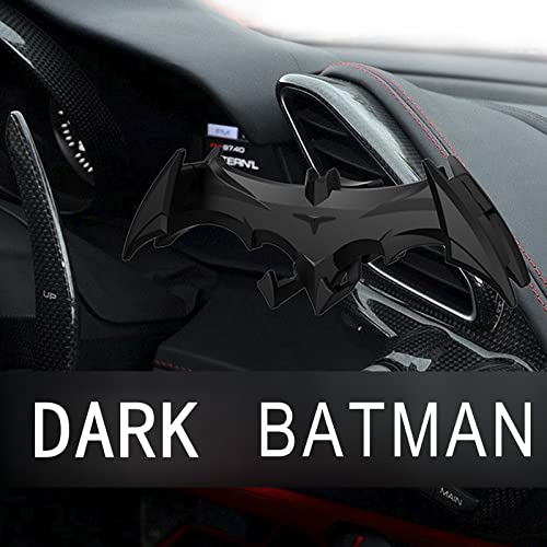 RANGUOWEN Car Vent Dark Bat Phone Holder Mount Creative Bat Car Air Vent Phone Holder Unique Cell Phone Mount for Car Accessories for Men Gifts Gravity Automatic Locking Hands Free