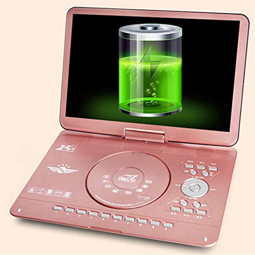 Chang 22 Inch Portable DVD Player,with 18" Swivel Ultra-Thin High-Definition Display Screen Remote Control and Travel Bag Included,Pink