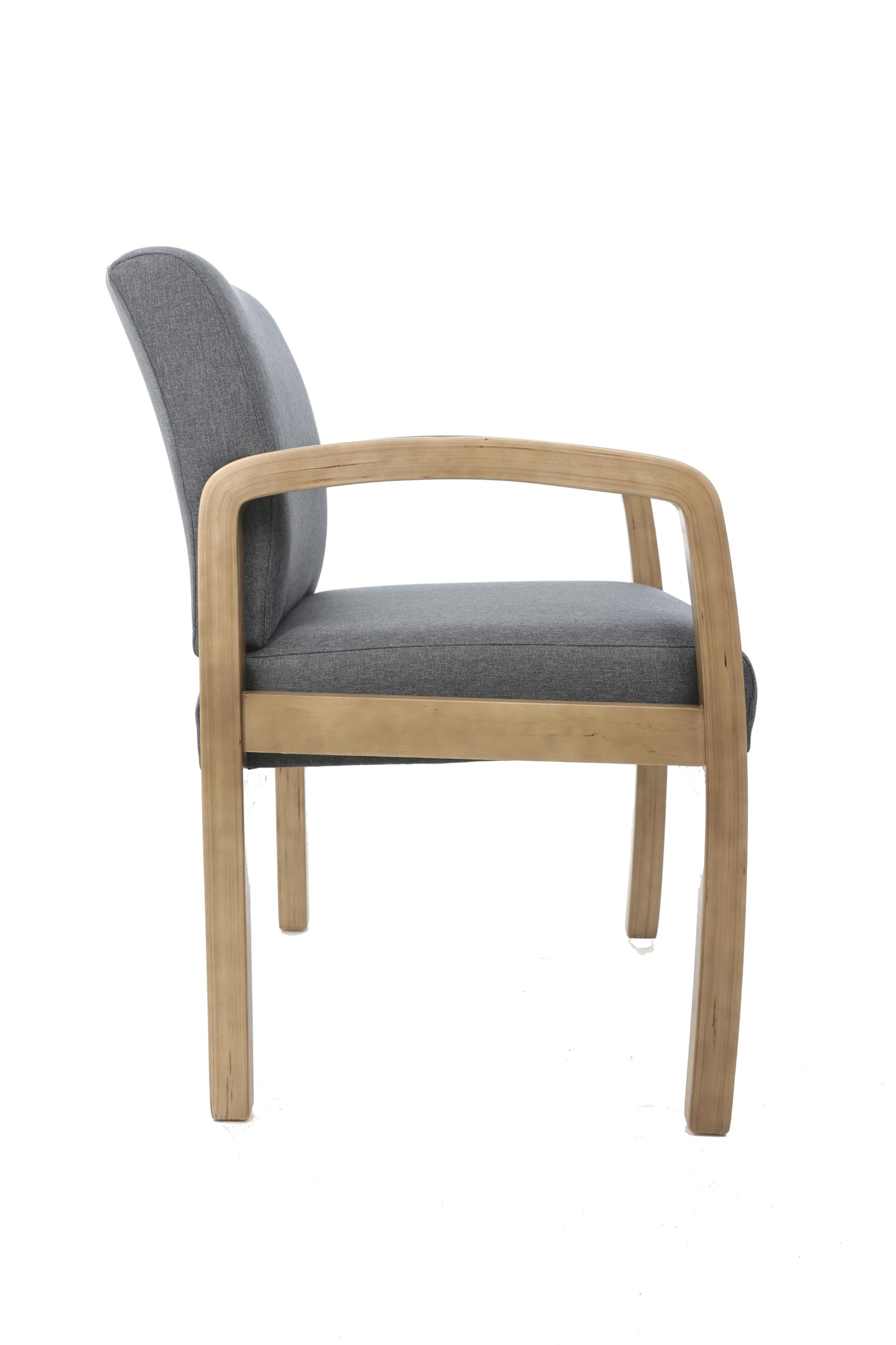 Boss Office Products Chairs Guest Seating, Slate Grey