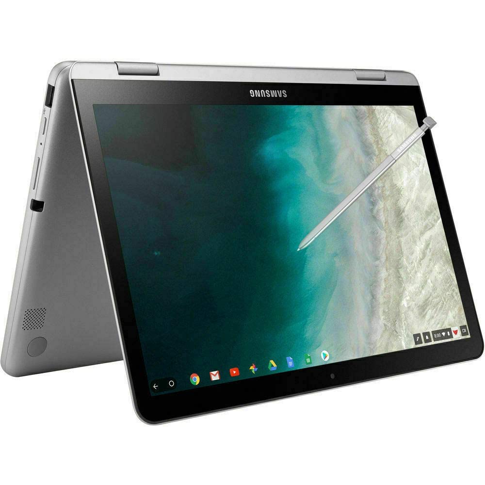 Samsung 12.2-inch Full-HD Touchscreen Chromebook - Intel 3965Y Dual-Core - 4GB Memory - 32GB eMMC Storage - Stealth Silver (Verizon) (Renewed)