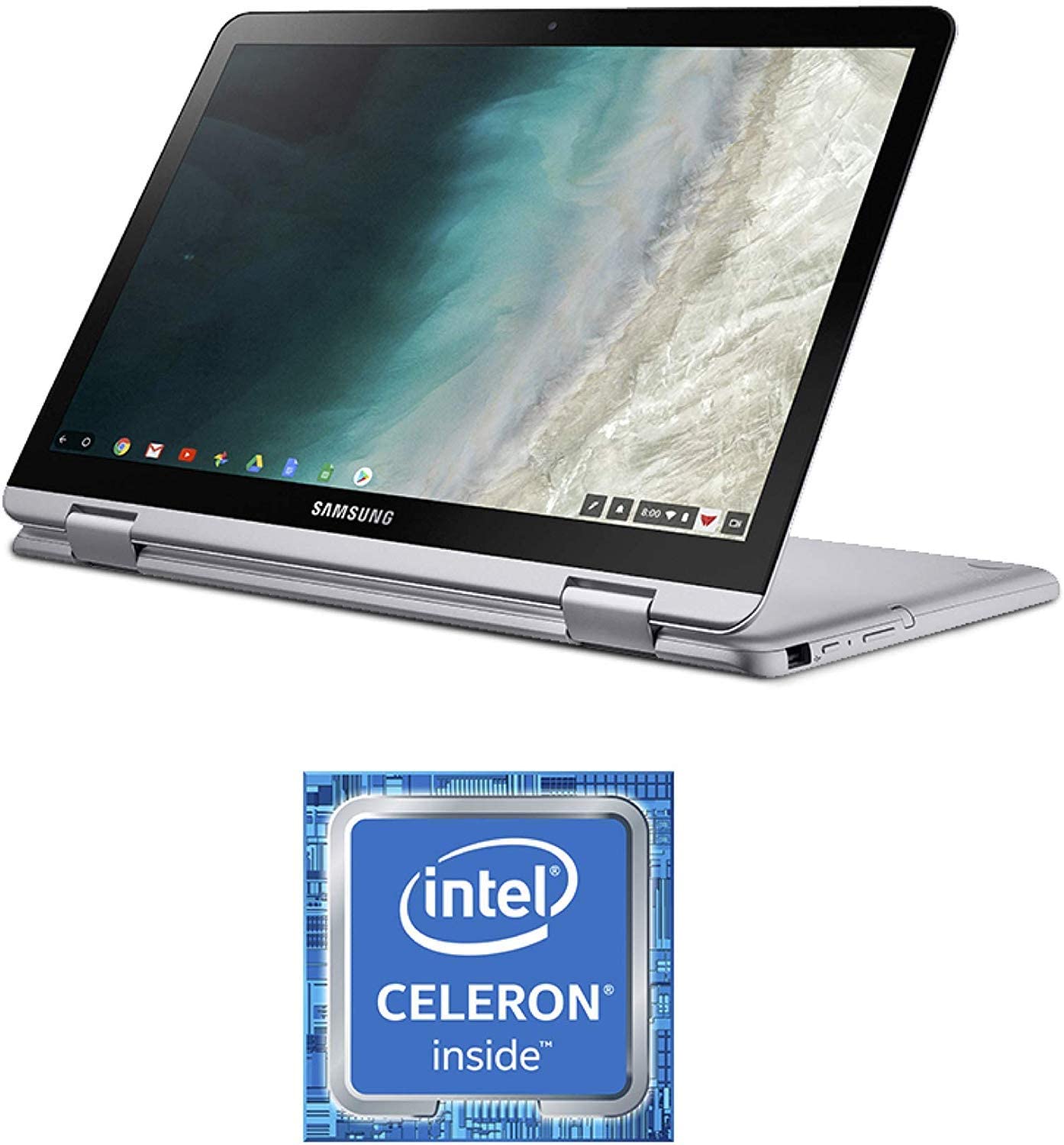 Samsung 12.2-inch Full-HD Touchscreen Chromebook - Intel 3965Y Dual-Core - 4GB Memory - 32GB eMMC Storage - Stealth Silver (Verizon) (Renewed)