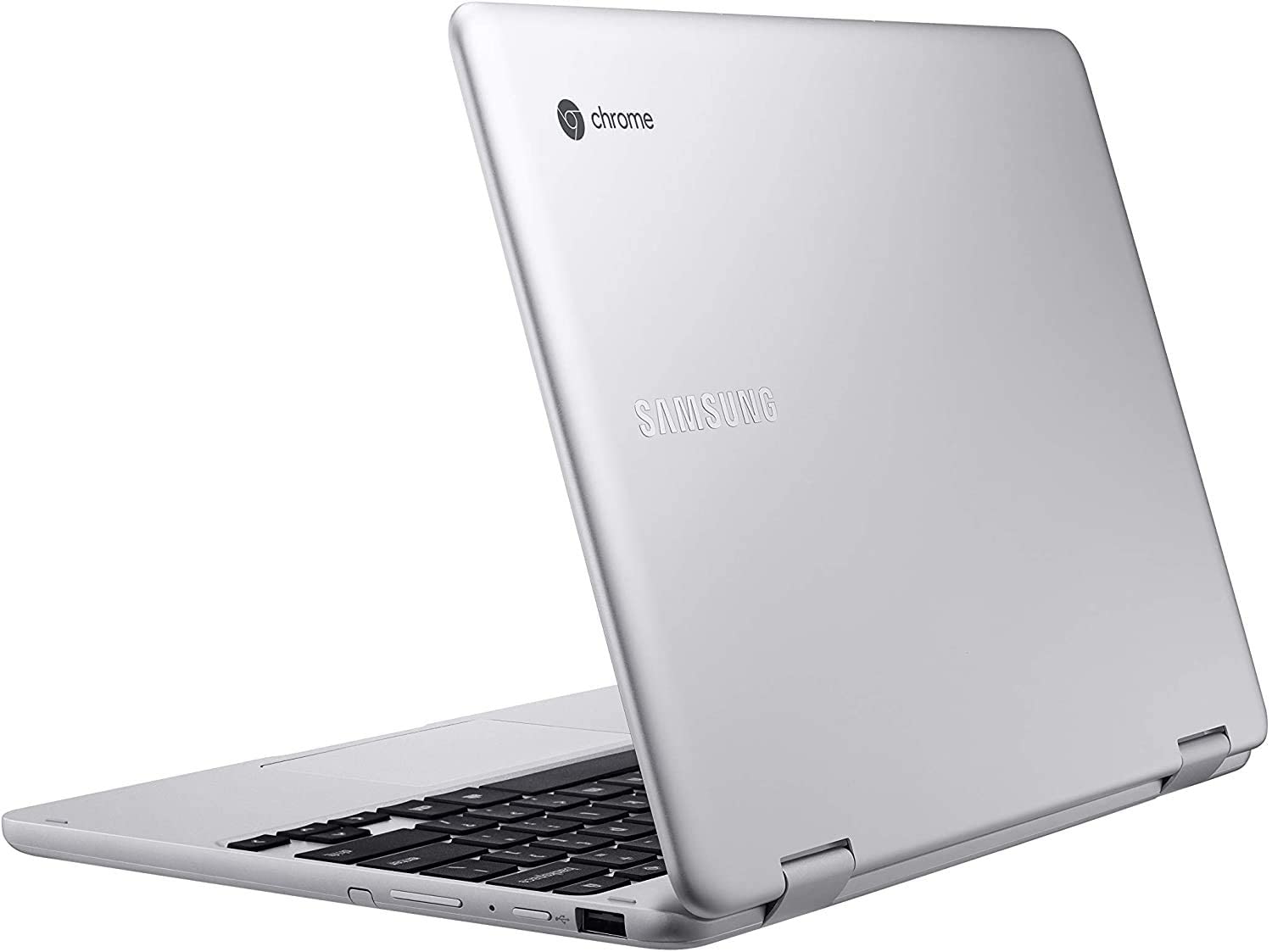 Samsung 12.2-inch Full-HD Touchscreen Chromebook - Intel 3965Y Dual-Core - 4GB Memory - 32GB eMMC Storage - Stealth Silver (Verizon) (Renewed)