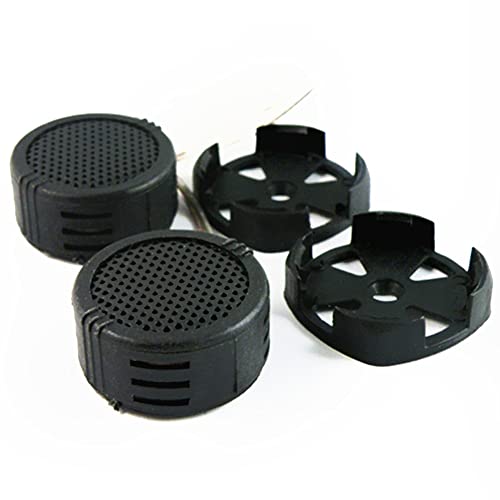 DriSentri Car Tweeters, 2pcs 500W High Efficiency Mini Dome Tweeter Speakers for Car Audio System