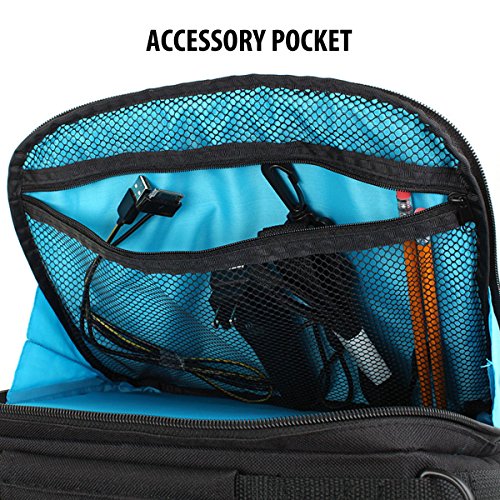 USA Gear Portable DVD Player Headrest Car Mount Display Case, Storage Bag Fits DBPOWER 9.5 Inch, Sylvania SDVD10408, Ematic EPD909, Azend BDP-M1061, Sony BDPSX910, More 7-10 Inches Blu-ray/DVD Players