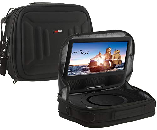 Navitech Portable DVD Player Headrest Car Mount/Carry Case Compatible with The VK-SYTEC