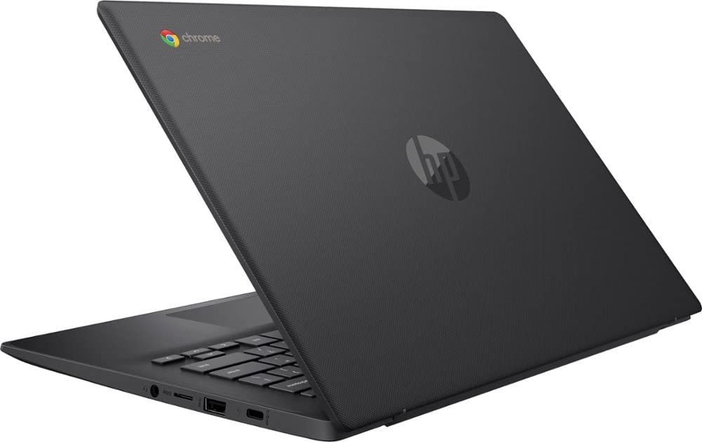 HP Chromebook 14 FHD Laptop, Dual-core Intel Celeron Processor N3350, 4GB RAM, 64GB eMMC Storage, 14-inch FHD IPS Display, Google Chrome OS, Dual Speakers and Audio by B&O (14-ca064dx, 2022) (Renewed)