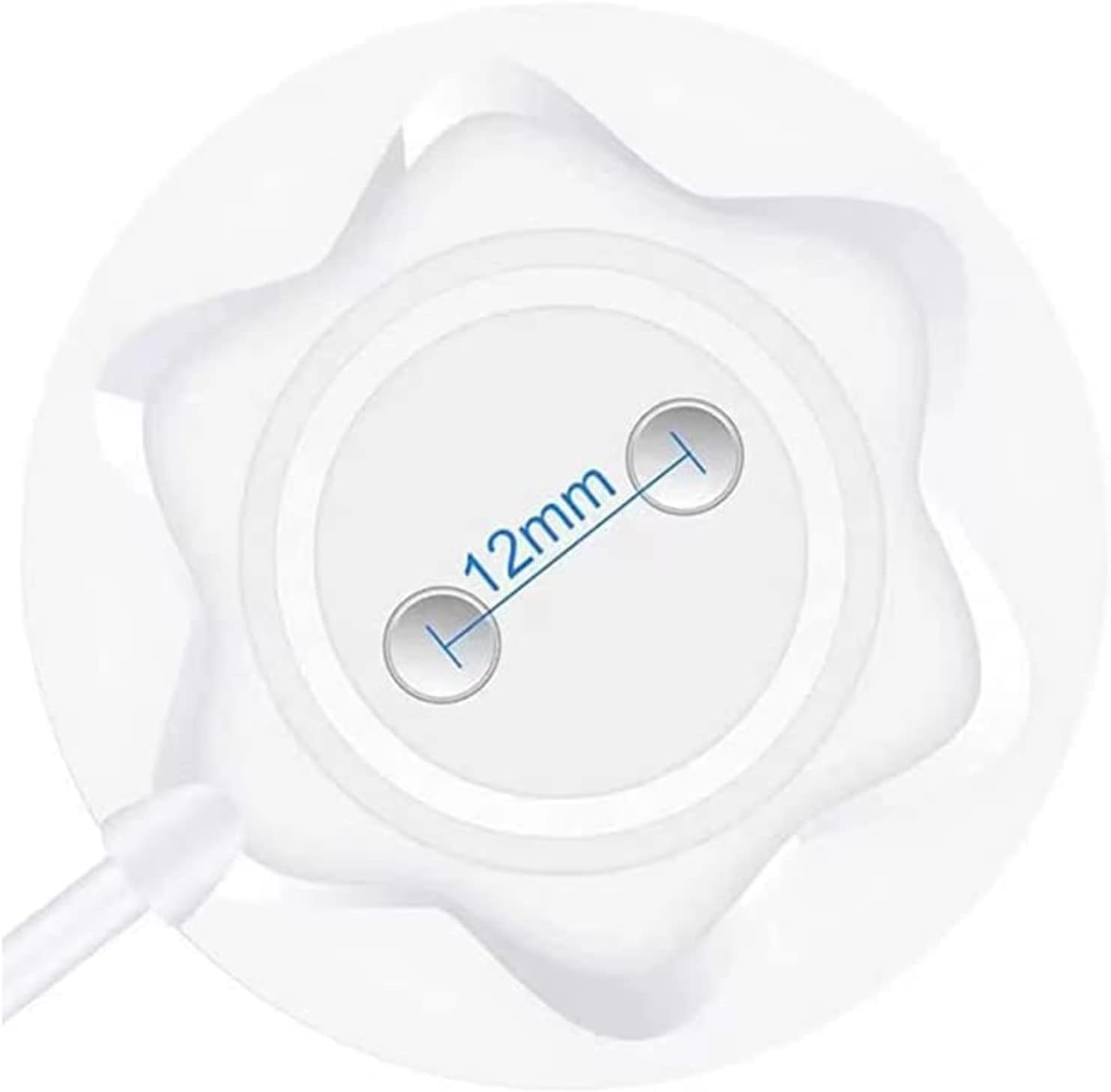 YbSum Only-12mm Magnetic Standing Adapter, Compatible Rose Charger, Fast Charging USB Cable Replacement Base Dock Station for Rose, 2pack