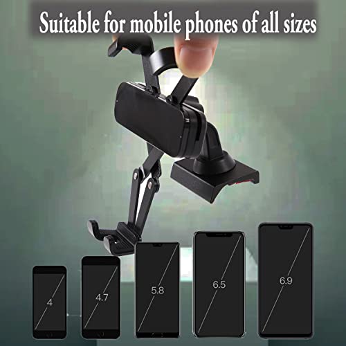 CHEAYAR Car Phone Holder ,Car Phone Mount Tacoma , for All Mobile Phones,Phone Mount Dash Clip, Compatible with Tacoma 2015 2016 2017 2018 2019 2020 2021 2022 2023