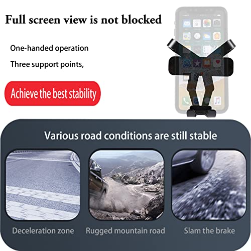 CHEAYAR Car Phone Holder ,Car Phone Mount Tacoma , for All Mobile Phones,Phone Mount Dash Clip, Compatible with Tacoma 2015 2016 2017 2018 2019 2020 2021 2022 2023