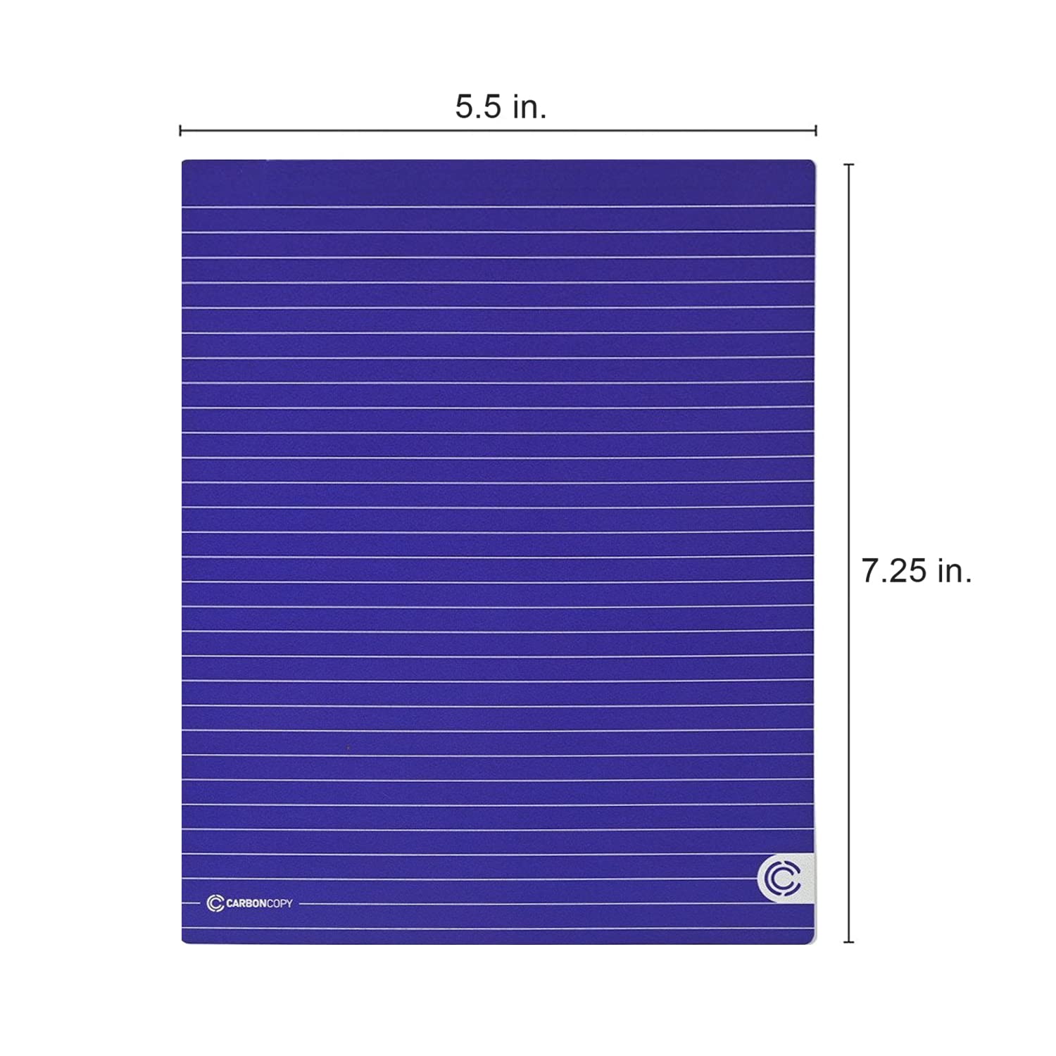 Boogie Board Blackboard Smart Pen (Carbon Copy) Templates, Note Size 5.5”x 7.25” - Lines