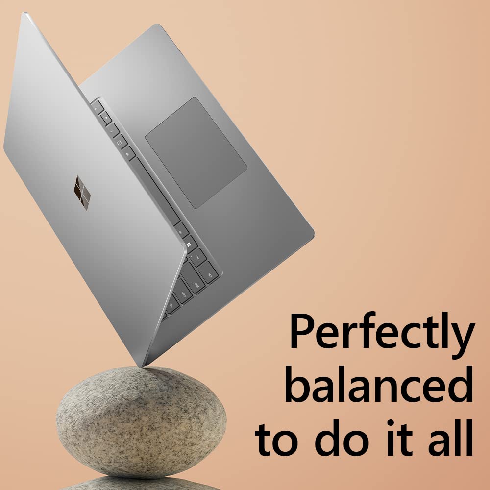 Microsoft RBY-00001 Surface Laptop 5 15" Intel i7, 8GB/256GB Touch, Platinum Bundle 365 Personal 15 Month Subscription