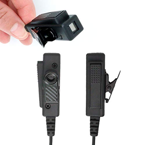 Seekingtec Motorola XPR 7550e Earpiece, XPR6350 XPR6550 XPR7550 APX 4000 6000 7000 Walkie Talkie Compatible with Two Way Radio Headset with Mic PTT