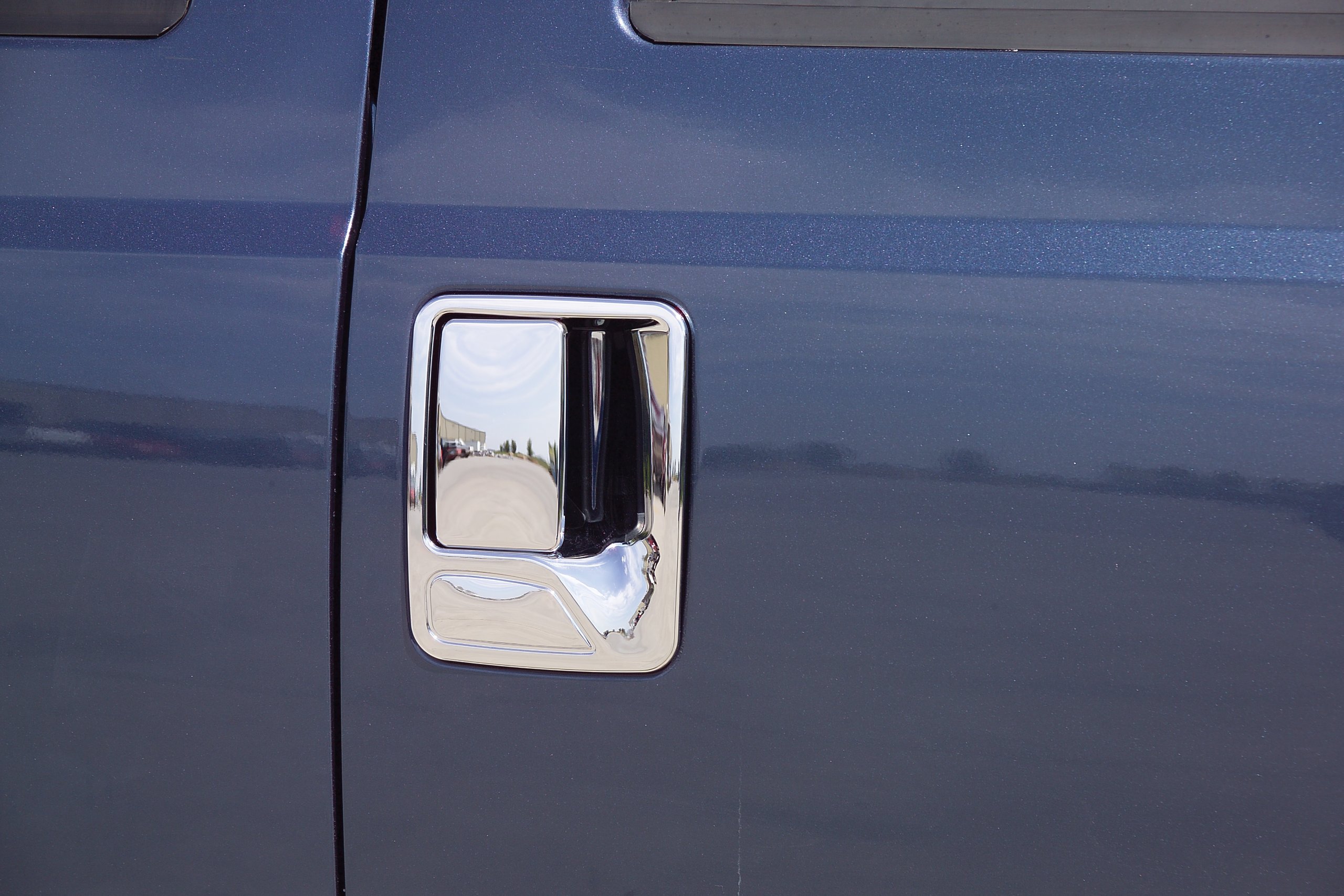 Putco 401209 Chrome Trim Door Handle Covers without Passenger Keyhole for Super Duty (4 Door)