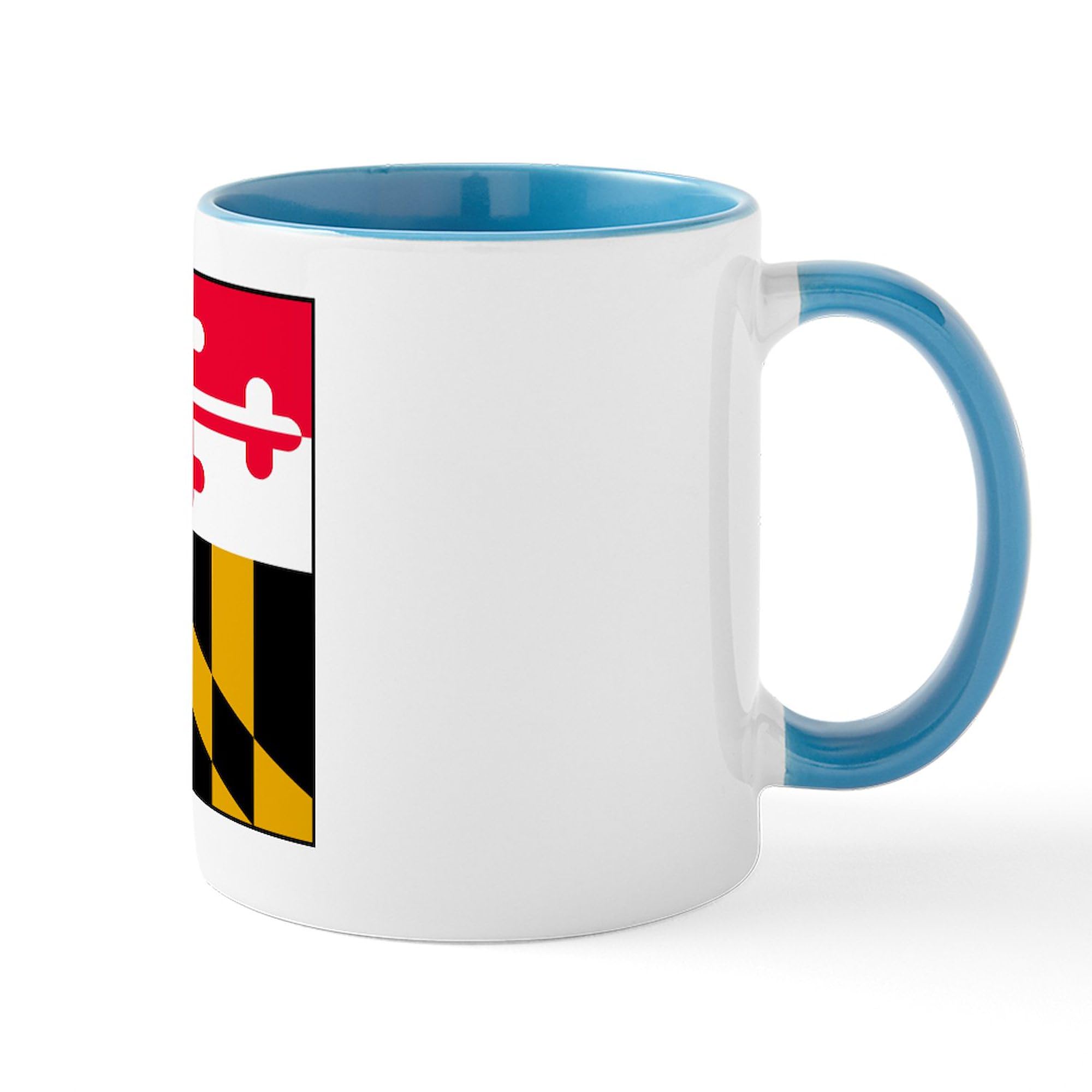 CafePress Maryland Blank Flag Mug Ceramic Coffee Mug, Tea Cup 11 oz