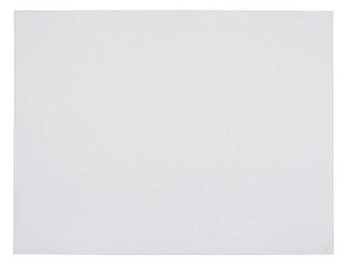 School Smart Railroad Boards, 22 x 28 Inches, 4-Ply and 6-Ply, White and Assorted Colors, Pack of 25