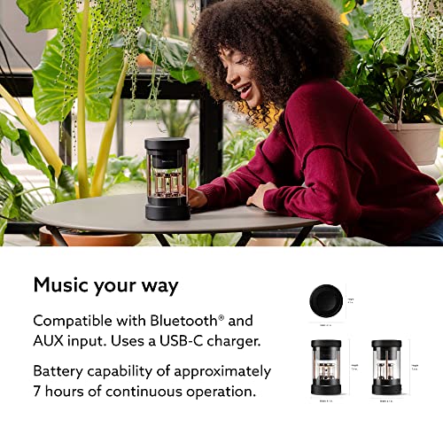 BALMUDA The Speaker | Portable Bluetooth Speaker | Clear 3 Dimensional Sound with Light Features
