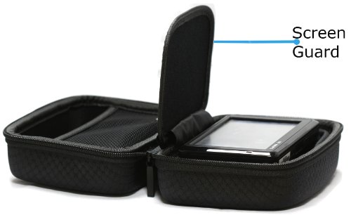Navitech Carry Case Compatible with The Portable TV/TV'S Compatible with The Chaowei DTV530 4.3 inch
