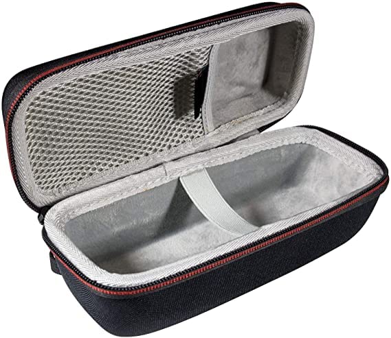 JBL Flip 6 - Waterproof Portable Bluetooth Speaker, Powerful Sound and deep bass, IPX7 Waterproof, 12 Hours of Playtime with Megen Hardshell Case - White