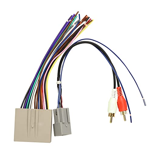 Yuacdky Radio Wiring Harness for Ford 2006-2012, Lincoln 2006-2010, Mercury 2006-2009