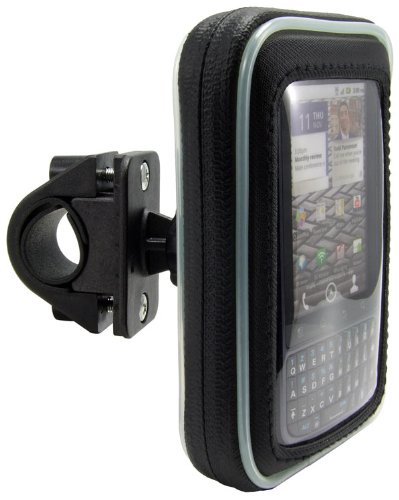 ChargerCity Sirius XM Satellite Radio Motorcycle Mount w/Water Resistant Case and Handle Bar Mount (fit bar up to 1.35 inches)